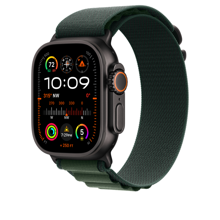 49mm Dark Green Alpine Loop - Large - Black Titanium Finish – Switch