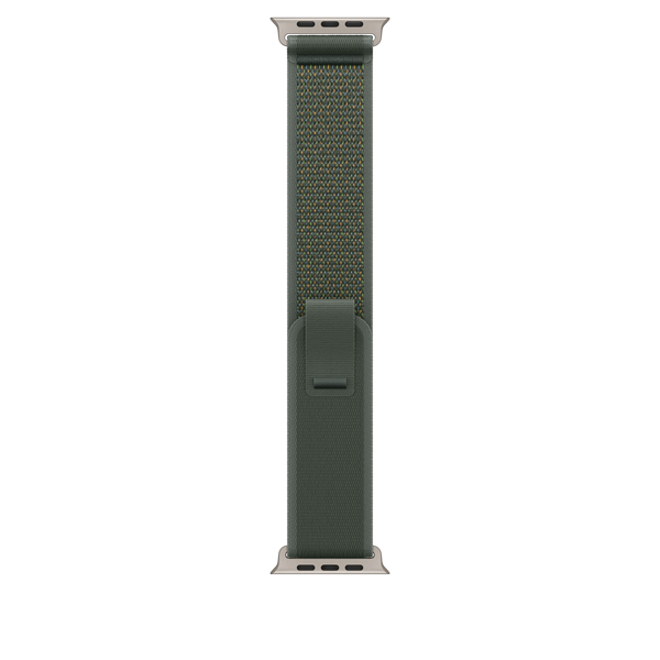 49mm Green Trail Loop - M/L - Natural Titanium Finish