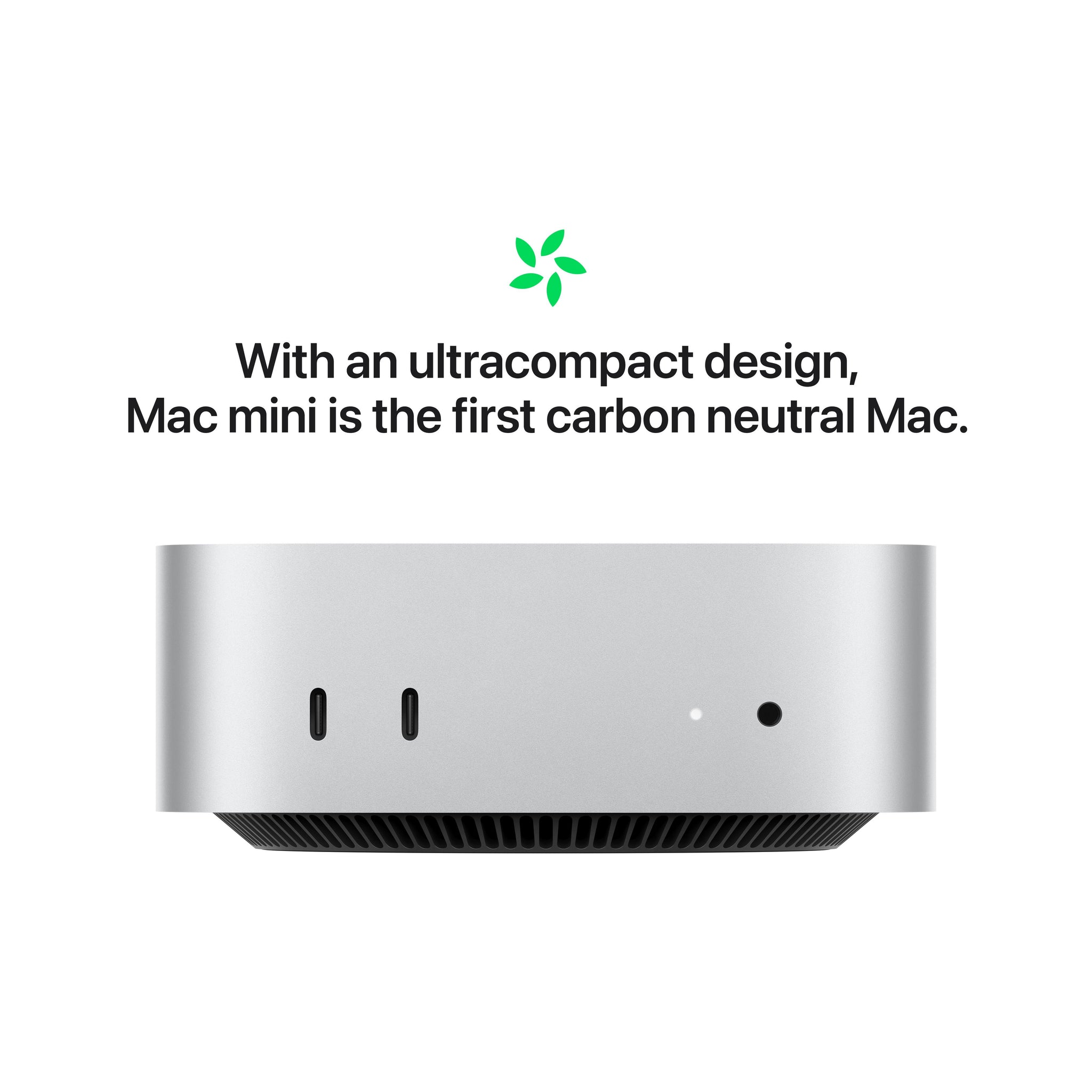 Mac mini: Apple M4 chip with 10-core CPU and 10-core GPU, 512GB SSD