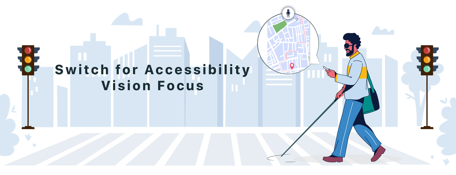 Switch for Accessibility: Vision Focus